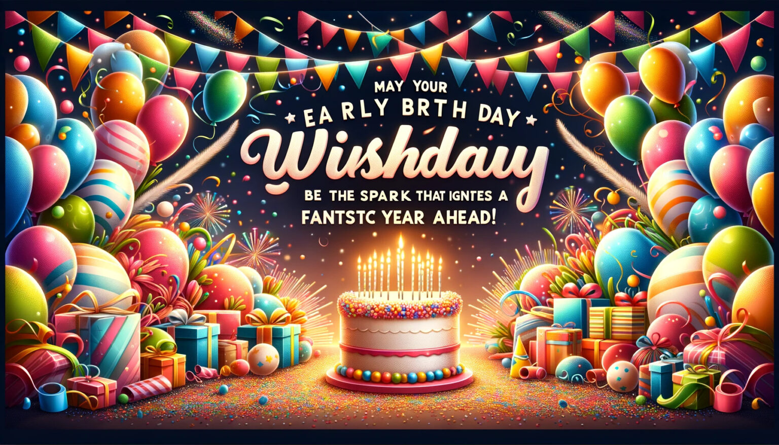 Spreading Early Birthday Joy: 28 Heartfelt Messages To Brighten Their ...