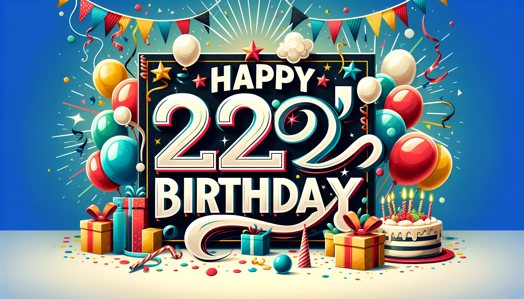 28 Heartfelt Messages For A Happy 22nd Birthday 🎉🥳 - Celebrating ...