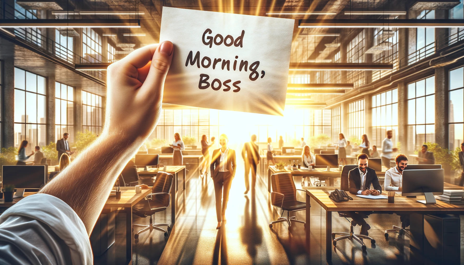 Boost Your Boss's Day With 20 Creative "Good Morning Boss" Messages ☀️👔 ...