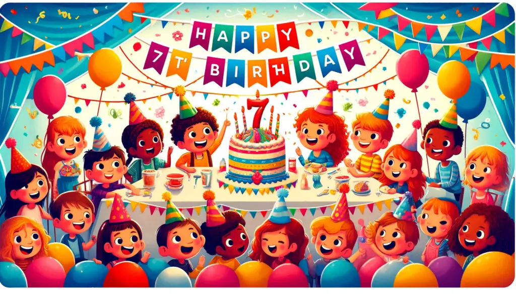 21 Creative And Original "Happy 7th Birthday" Phrases For A Memorable ...