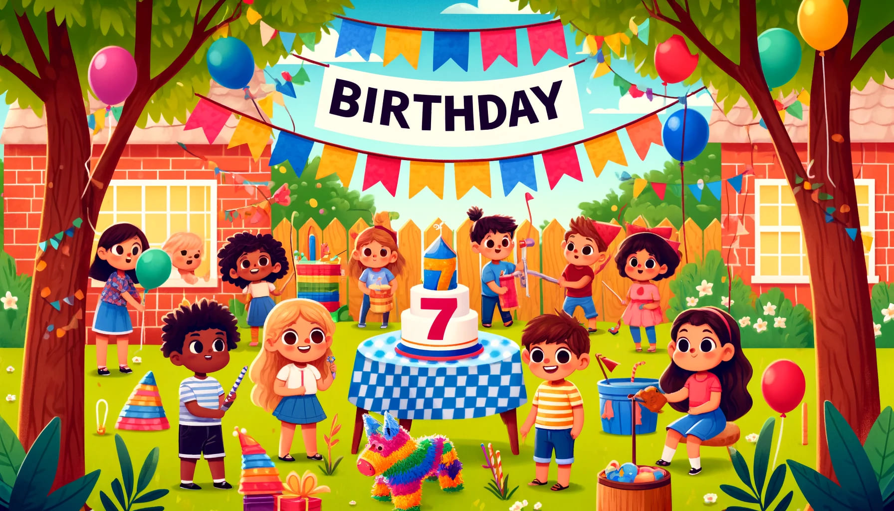 21 Creative And Original "Happy 7th Birthday" Phrases For A Memorable ...