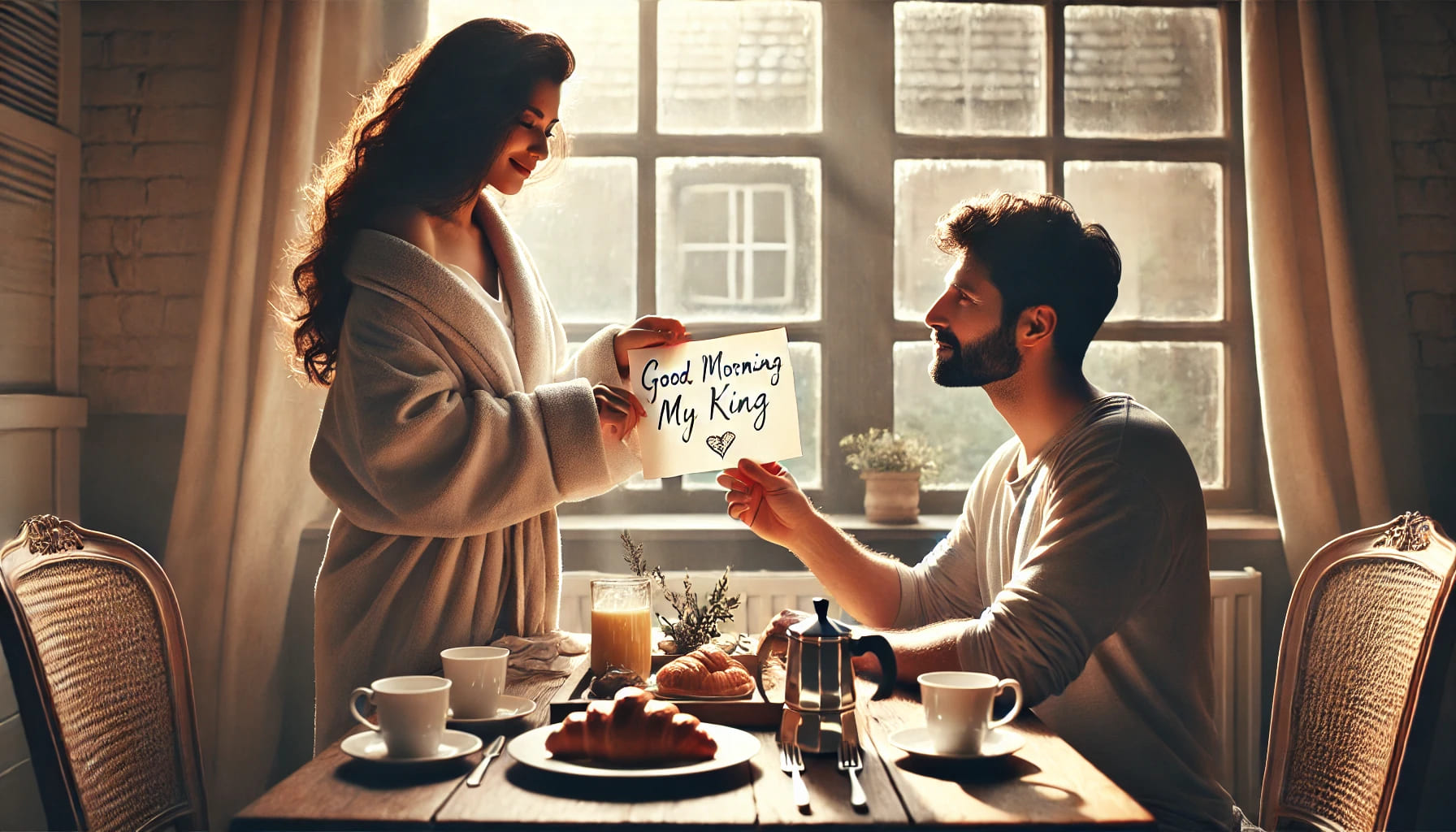 23 Heartfelt "Good Morning My King" Messages To Brighten His Day ...