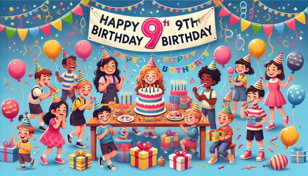 🎉 21 Heartwarming 9th Birthday Messages: Celebrate The Magic Of Turning ...